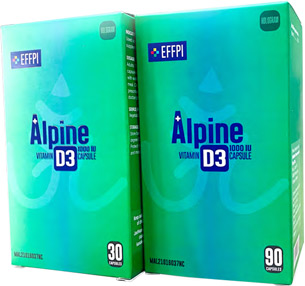 Alpine-D3 | Sunshine Vitamin | Immune System | Bone Health